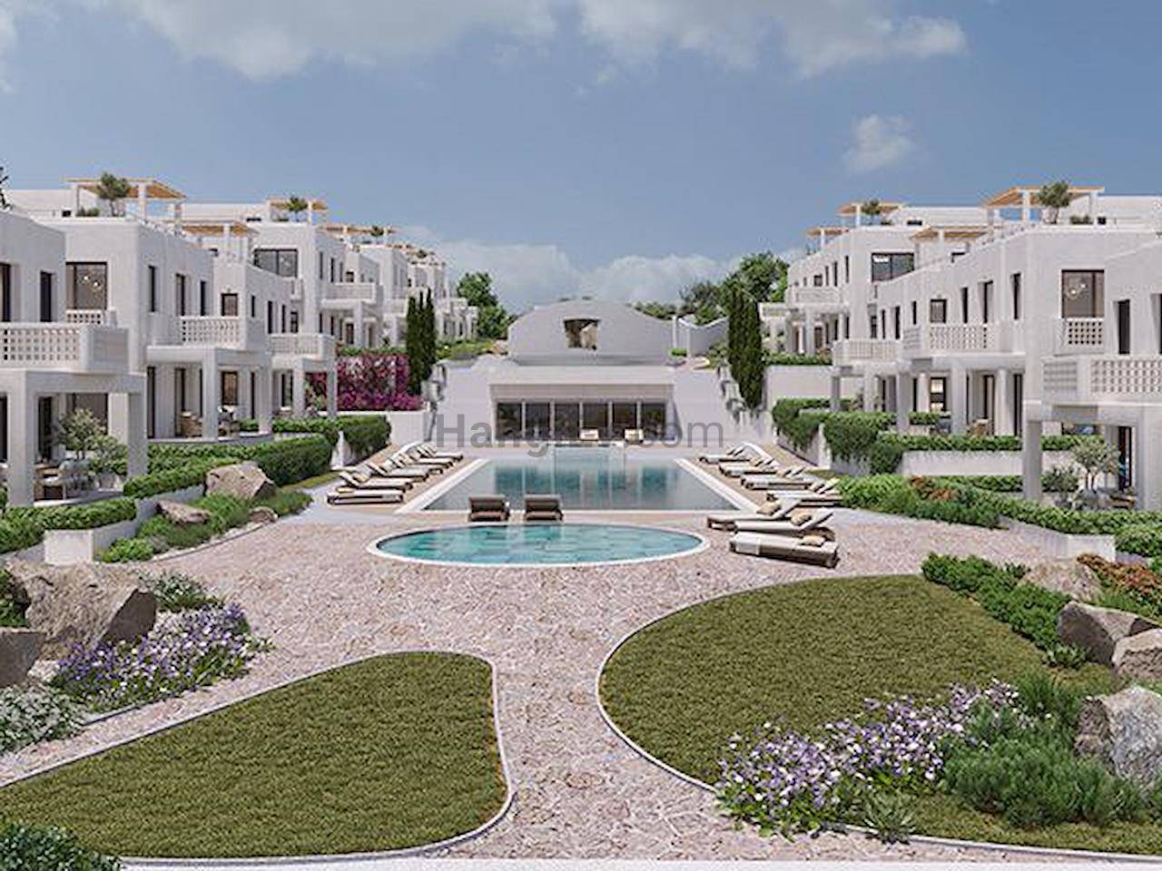 Kıbrıs Girne Alsancak Ta Elit ve Ödüllü Sitede Taşınmaya Hazır 2+1 ...