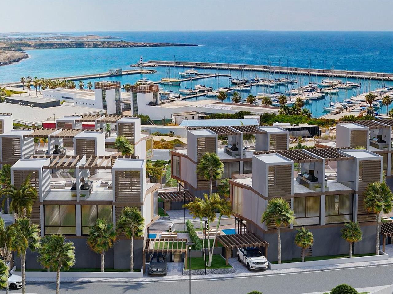 North Cyprus Akol Marine Property Project For Sale - HangiEv.com